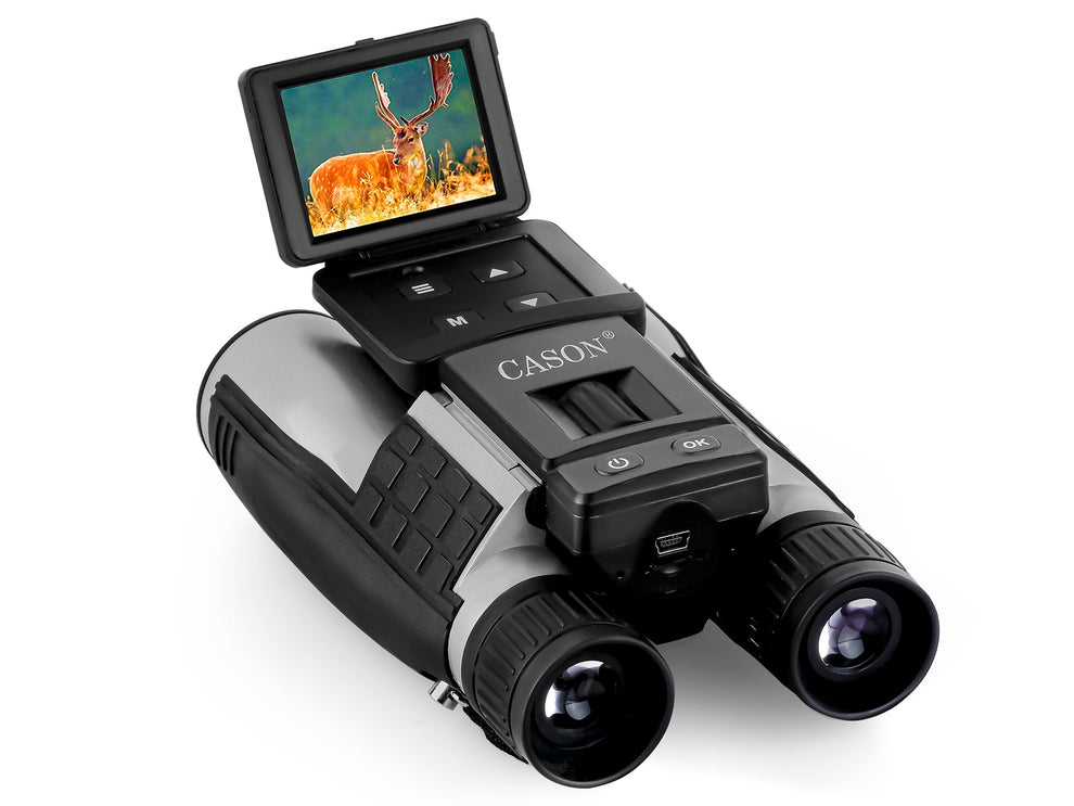 Cason 12 X 32 Digital Binocular with Camera & Video Recording 1080P HD ...